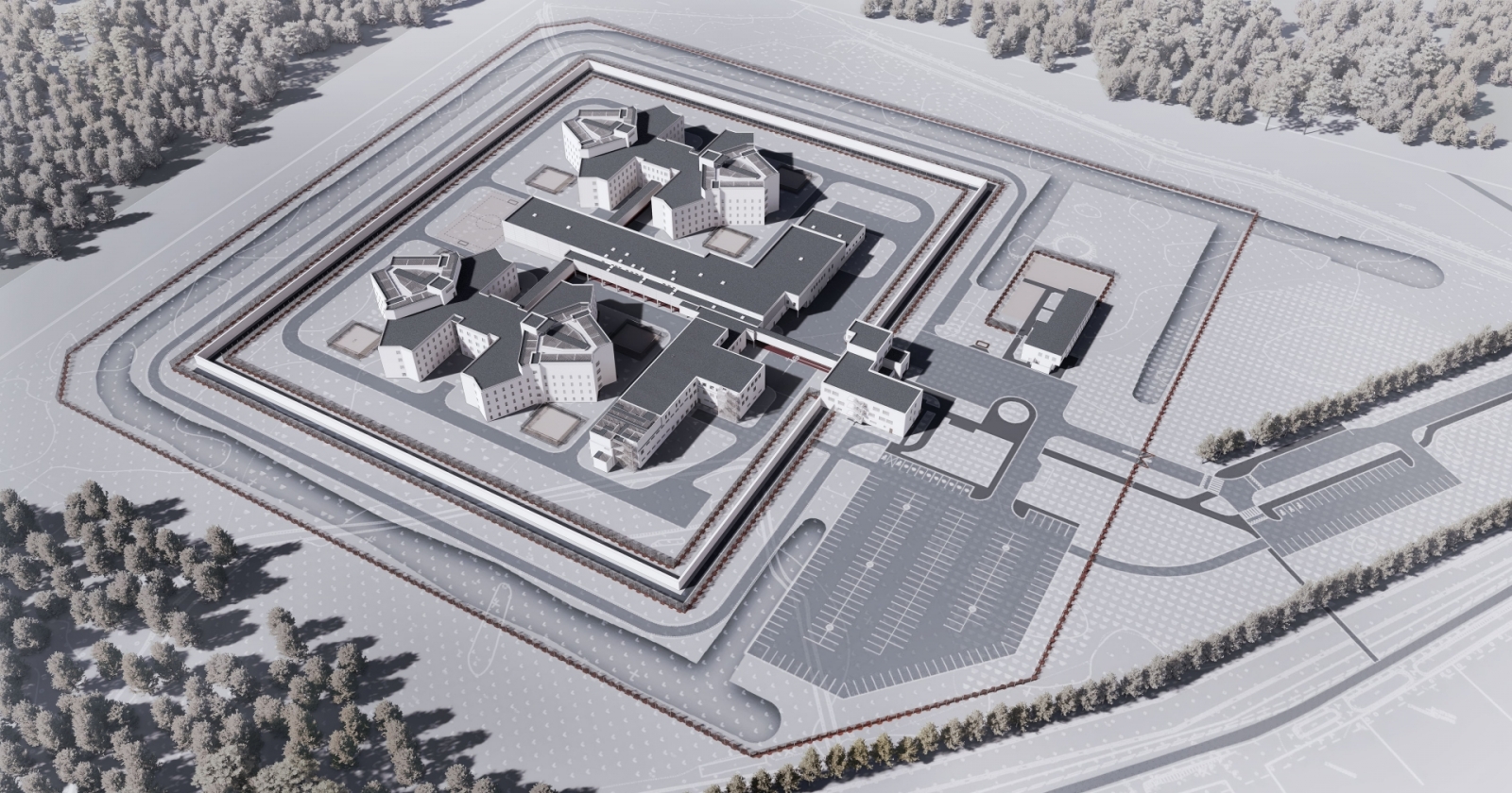 Building of Liepāja prison facility: Design & Build works